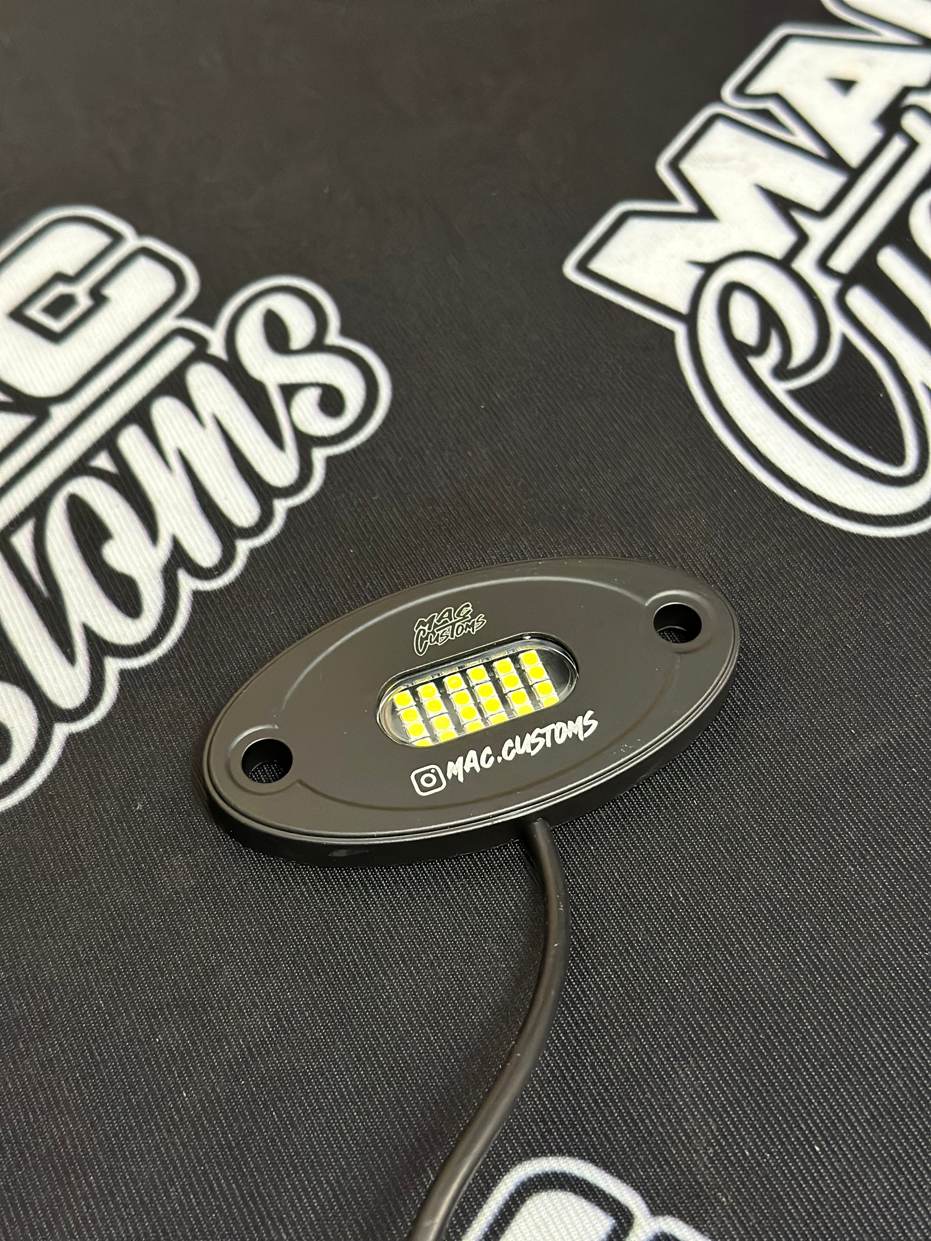 High Intensity 24 LED Pure White Rock Lights – MAC Customs