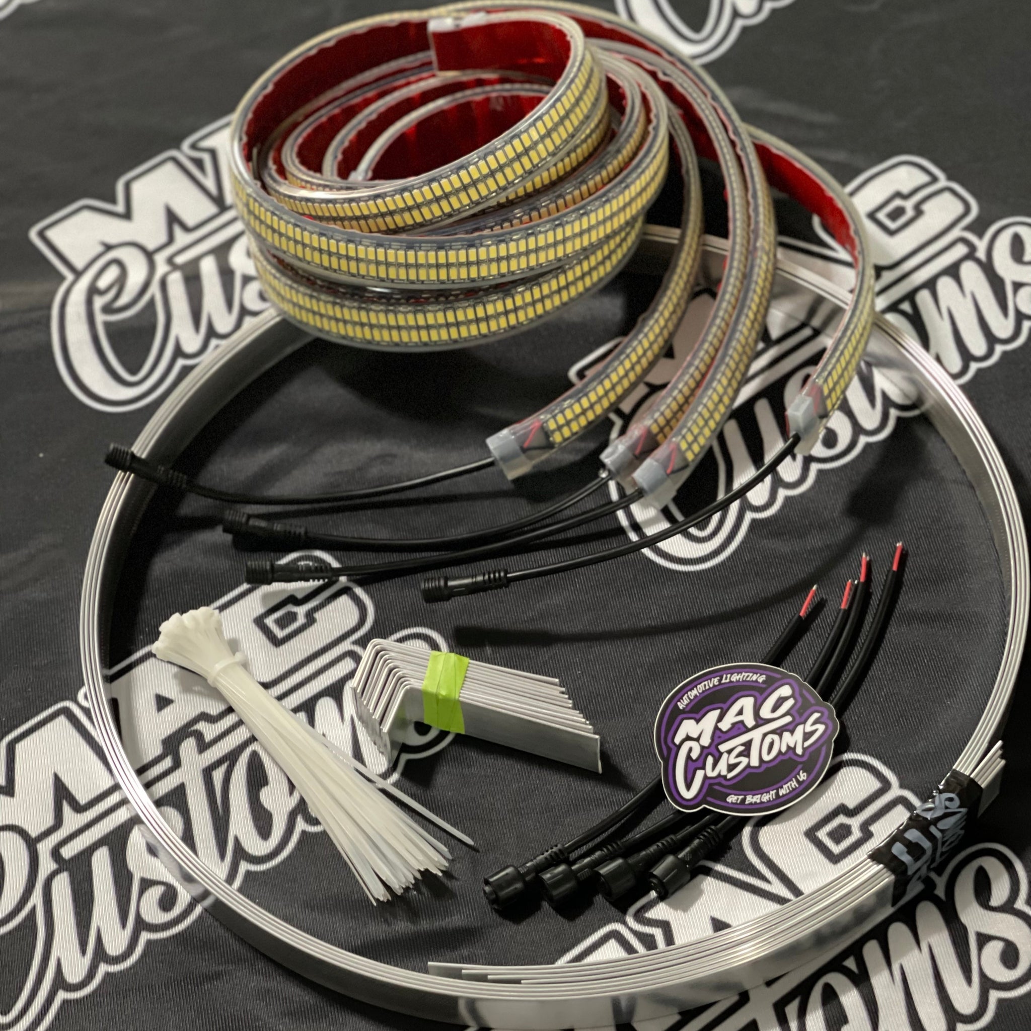 DIY Pure White Wheel Light Kit – MAC Customs