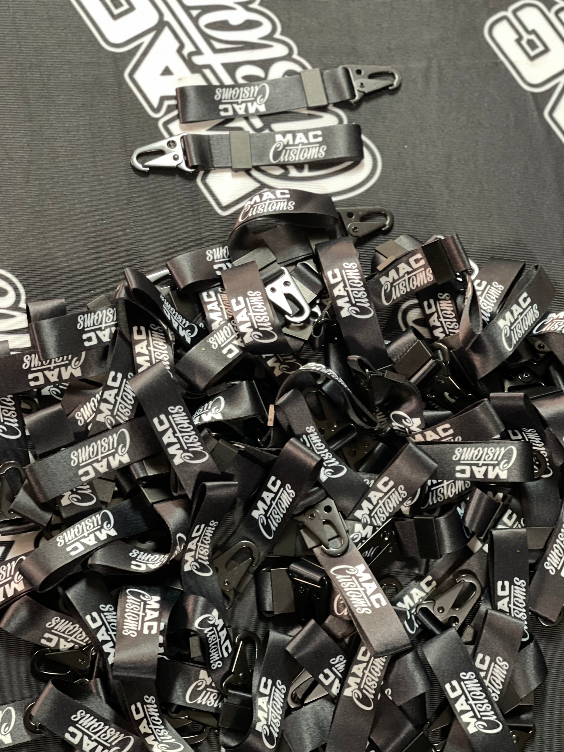 MAC Customs Wristlet Key Chain